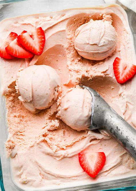 Strawberry Ice Cream Joyfoodsunshine