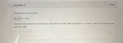 Solved Question 18 ﻿ptsdetermine The Following