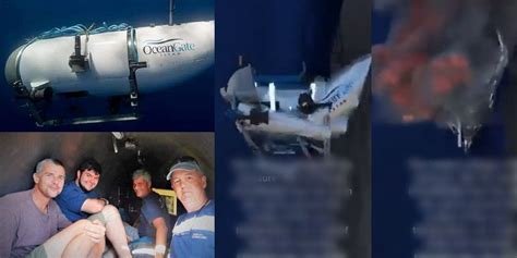 Checkout What A Submarine Implosion Looks Like Following The Death Of All 5 Individuals On