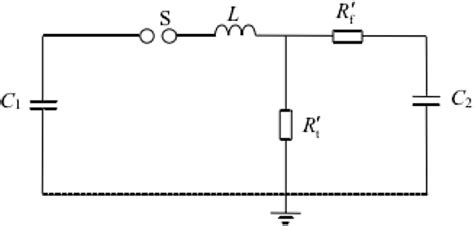 equivalent circuit of lightning impulse voltage download scientific