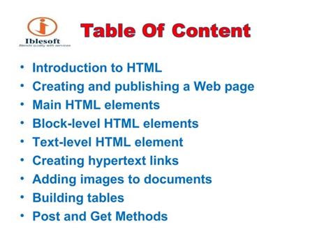 Html Ppt Ppt Web Design And Html Internet