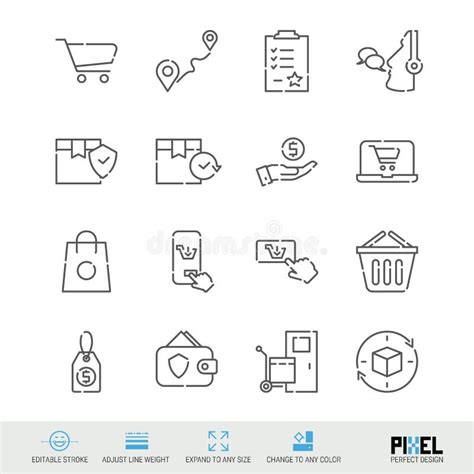 XXX Related Vector Line Icon Set Isolated On White Stock Vector Illustration Of Line Price