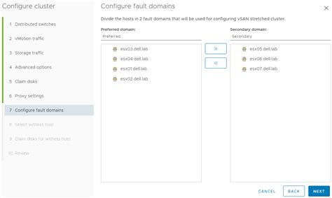 configure the cluster using quickstart smartfabric services with