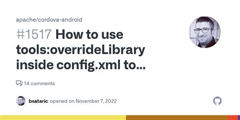How To Use Toolsoverridelibrary Inside Configxml To Override Splashscreen Library · Issue