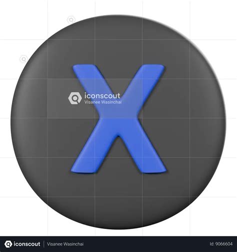 Controller X Button 3d Icon Download In Png Obj Or Blend Format