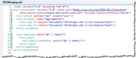 How To Do It RSS Aggregation Merging Multiple XML Files Using XSLT Waldek Mastykarz