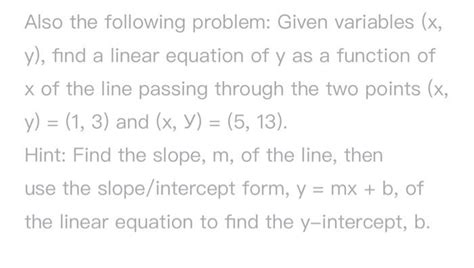 Solved Also The Following Problem Given Variables X Y