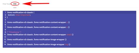 edit your fomo notification with custom css overrides fomo knowledge base