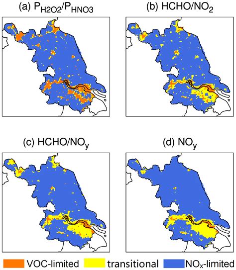 Acp Examining The Implications Of Photochemical Indicators For O3noxvoc Sensitivity And