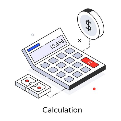 premium vector isometric vector design of calculation