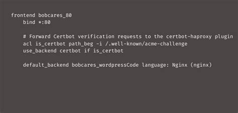 Ansible Letsencrypt Haproxy How To