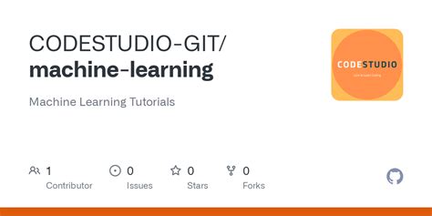Github Codestudio Git Machine Learning Machine Learning Tutorials