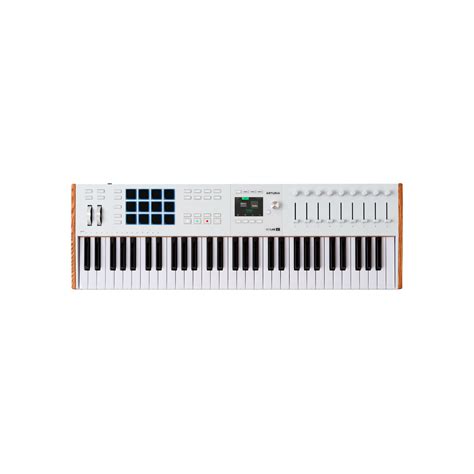 Arturia Keylab 61 Mk3 White 61 Key Usb Midi Controller With Analog