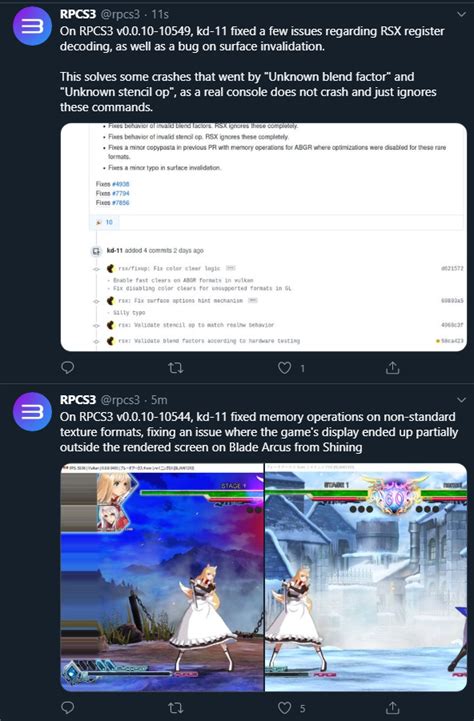 RPCS More Fixes For RPCS By Kd R Emulation