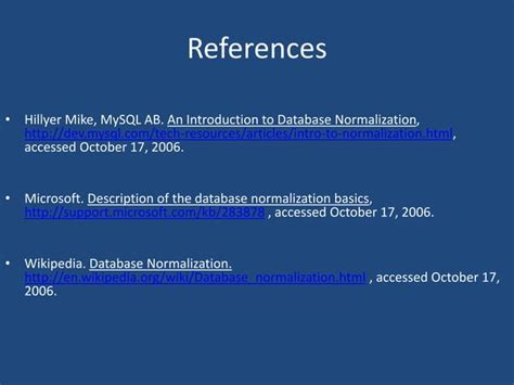 database normalization first second and third normal forms with an example pptx
