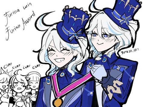 Aether Kamisato Ayaka Furina Yoimiya And Kamisato Ayaka Genshin Impact Drawn By Suteja