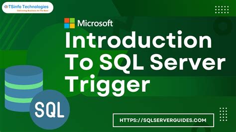 Introduction To SQL Server Trigger With Example SQL Server Trigger YouTube