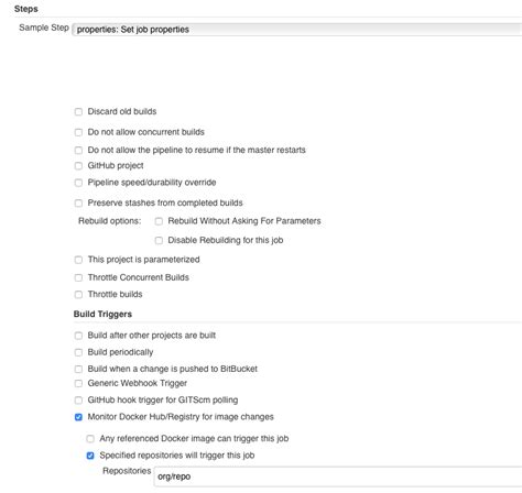 Docker How To Use Dockerhub Notification Plugin In Jenkins Scripted