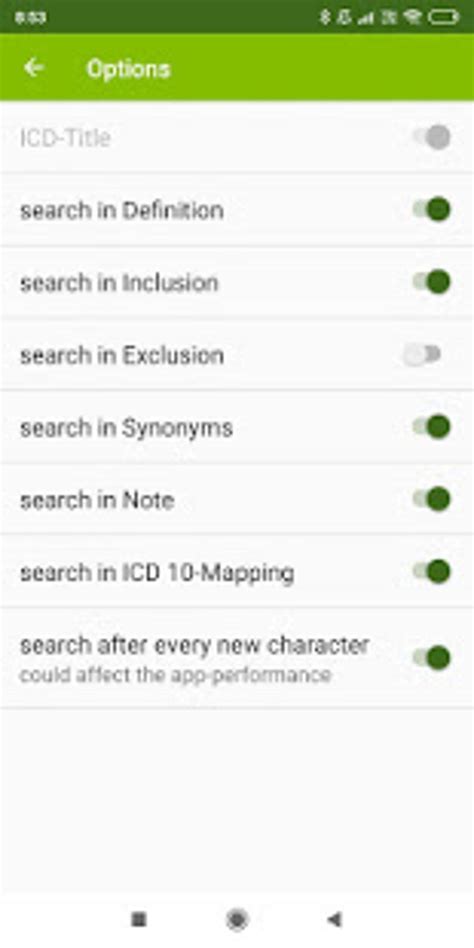 Android 용 Icd 11 Disease Codes Pro 다운로드