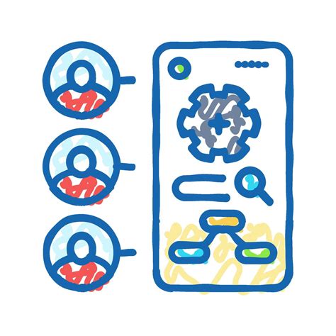 Contextual Inquiry Ux Ui Design Icon Doodle Illustration 62470629