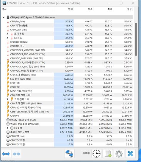 아무것도 안하는데 Cpu 가 50도 이상 올라가요 Cpu메인보드램 퀘이사존 Quasarzone