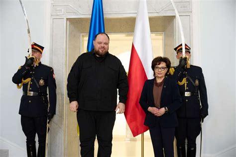 Голова Верховної Ради України Руслан Стефанчук зустрівся з Маршалком