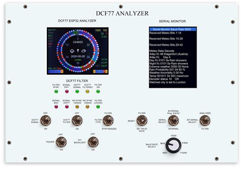 ESP32 DCF77 Analyzer