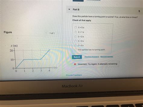 solved select the correct graph of the particle s velocity