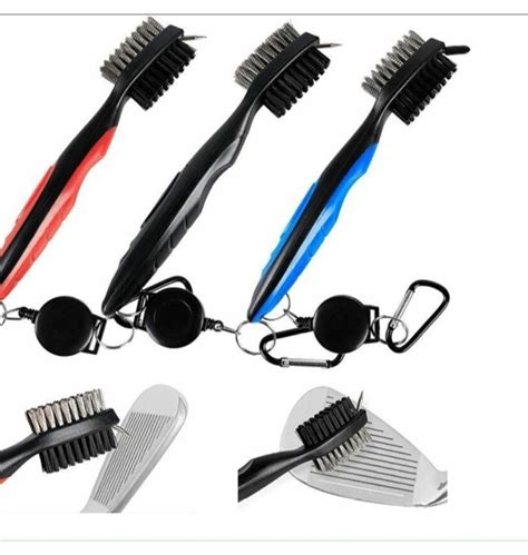 W7041cf 골프 클럽 아이언 세척 골프채 청소 브러쉬 청소브러쉬 청소솔 와이어브러쉬 세척브러쉬 철브러쉬 티몬