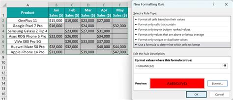 Conditional Formatting For Blank Cells In Excel How To Apply