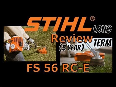 Stihl Fs Rc E Long Term String Trimmer Review Stihl Master