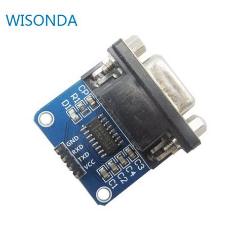 Max3232 Rs232 To Ttl Serial Port Converter Module Db9 Connector Max232