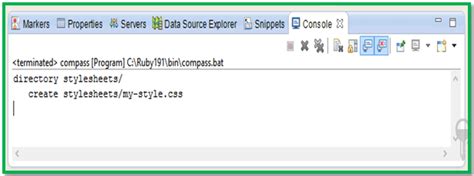 Configuring Compass In Eclipse For Java Web Project Tutorial Savvy