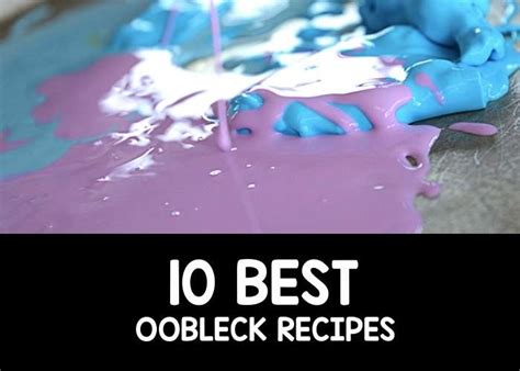 Oobleck Recipe Printable Bryont Blog