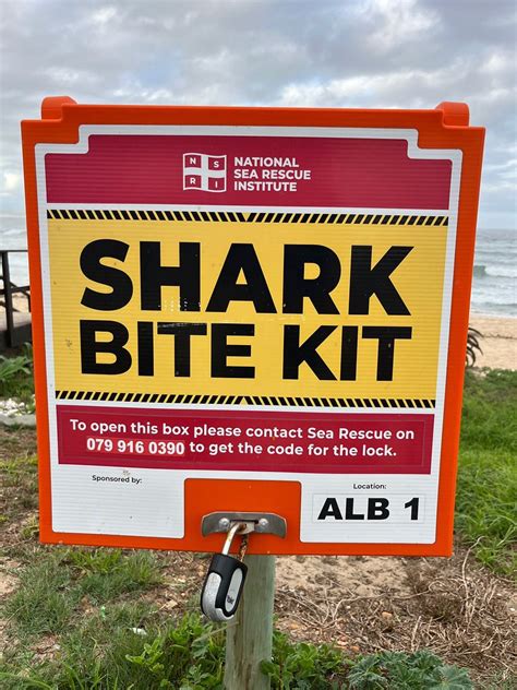 Shark Bite Kit Vandalised 3 Nsri Shark Bite Kits Were Vand… Flickr