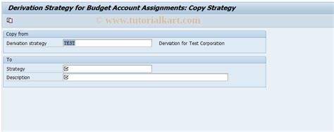 FMBSDERIBOCPY SAP Tcode Copy Strategy For Deriving Bud Addr Transaction Code
