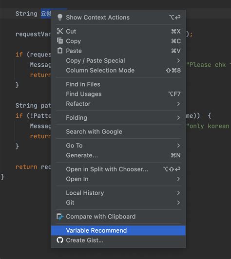 recommend variable intellij ides plugin marketplace