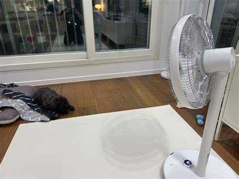 무소음선풍기 수면중에도 자극 없이 편안한 아기바람 네이버 블로그