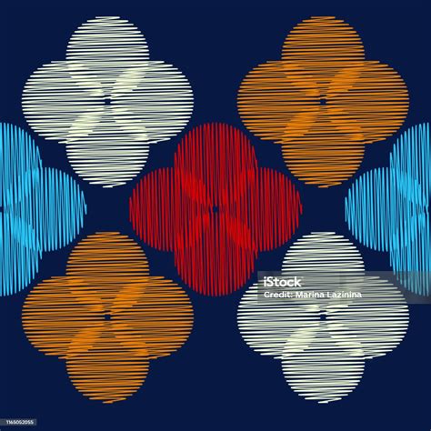 매끄러운 패턴을 도트 폴카 도트 민족 인물의 모자이크 패턴 질감 0명에 대한 스톡 벡터 아트 및 기타 이미지 0명 긁힌 기하 Istock