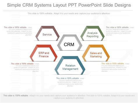 A Simple Crm Systems Layout Ppt Powerpoint Slide Designs PowerPoint