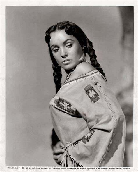 Susan Cabot Tomahawk 1951 American And Native Idian Stars Of