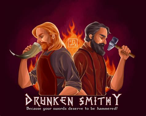 Hot Off The Anvil Drunken Smithy