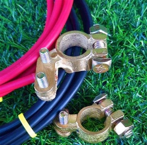 สายพ่วงแบตเตอรี่ สายต่ออินเวอร์เตอร์ สายพ่วงแบต โซล่าเซลล์ พร้อมขั้วแบต หางปลา ทนกระแสไฟสูง ยาว