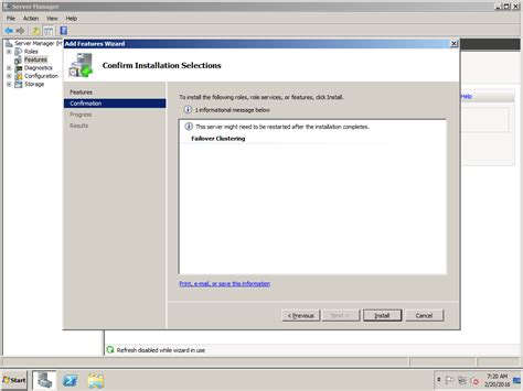 Instalacija I Konfiguracija Hyper V Failover Cluster A SerbianAdmin