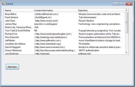 Three Listview Tips And Tricks Ged Meads Blog Vbcity The Net
