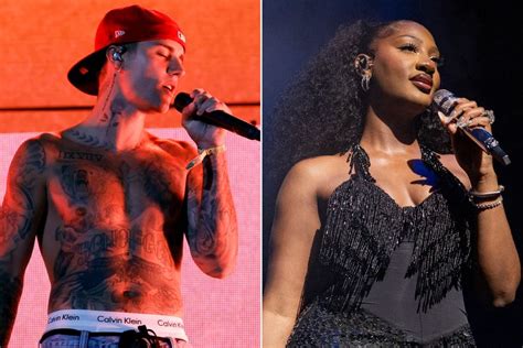 Justin Bieber Makes Surprise Appearance with Tems and Wizkid at ...