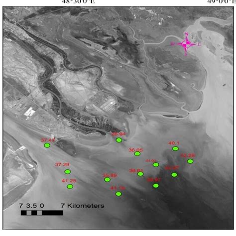 The Surface Salinity Distribution Map For The Jan Years 2022 Download Scientific Diagram