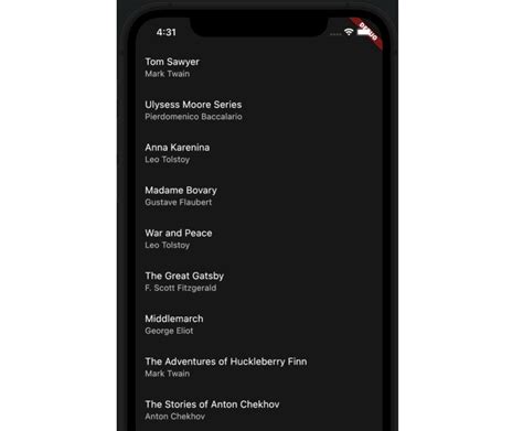 Books App With Flutter And Mysql