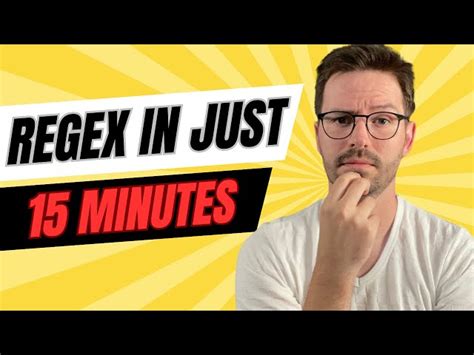 Free Video Learn Regular Expressions Regex In 15 Minutes From Cyber