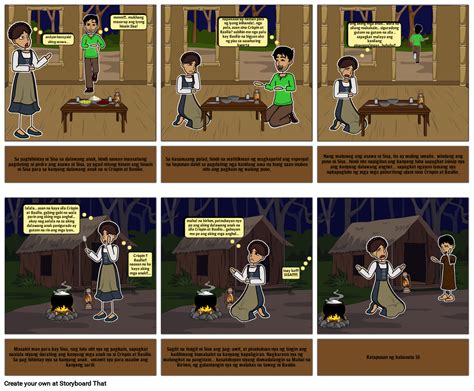 Si Sisa Storyboard By E92cea4c